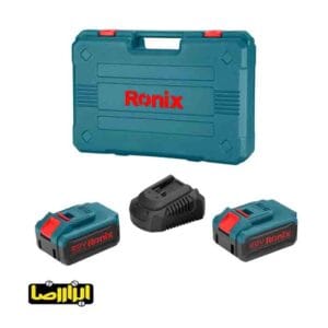 قیمت بتن کن شارژی رونیکس 20 ولت مدل 8910K + مشخصات و خرید اینترنتی