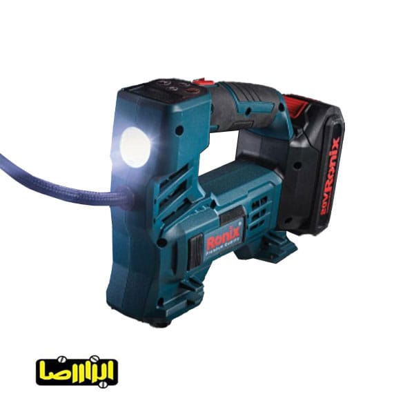 قیمت مینی پمپ باد شارژی رونیکس مدل 8605 + مشخصات و خرید اینترنتی